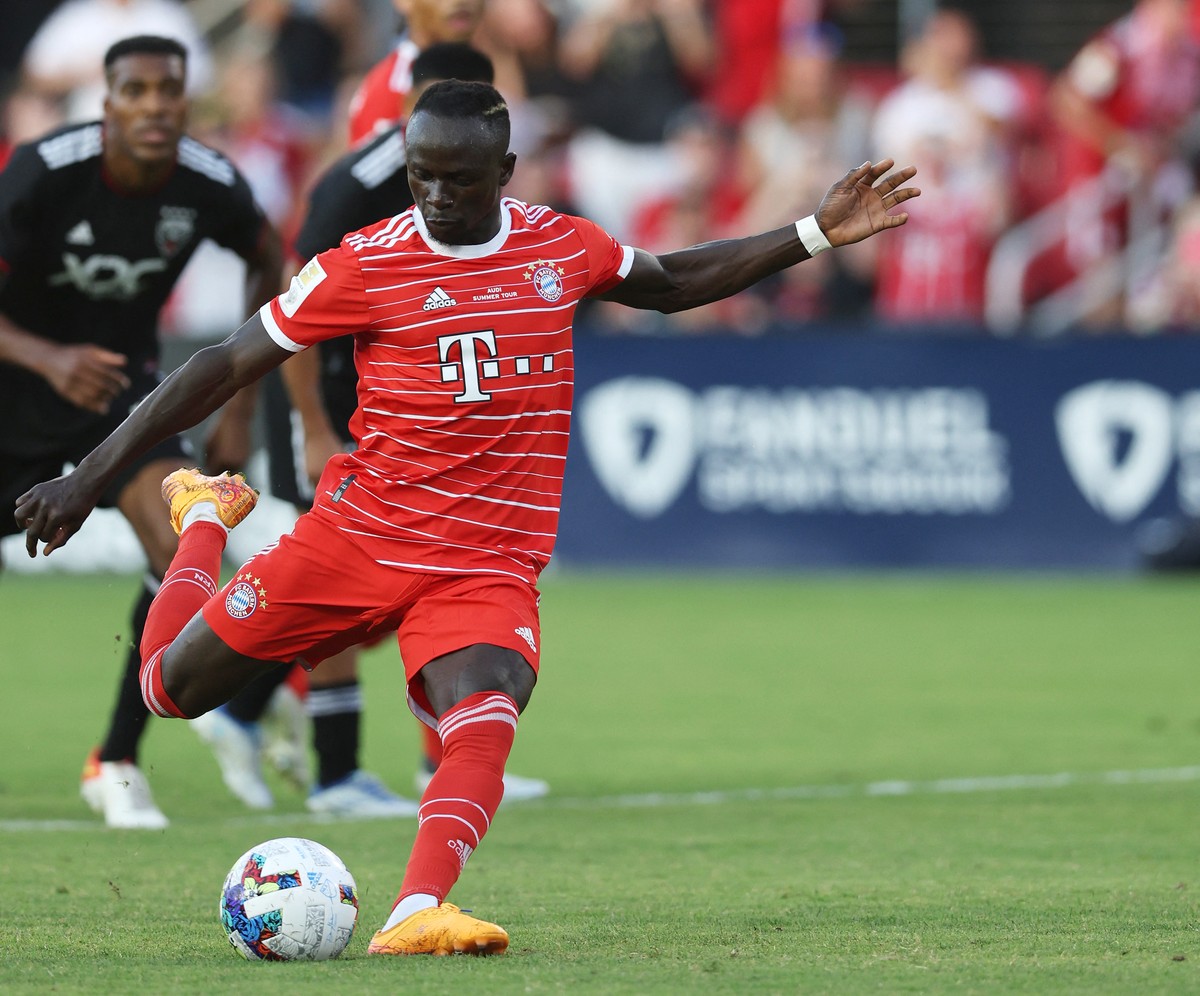 Mané estreia no Bayern de Munique com gol em amistoso nos Estados ...