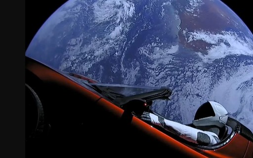 Carro lançado por foguete em fevereiro já está além de Marte - Revista ...