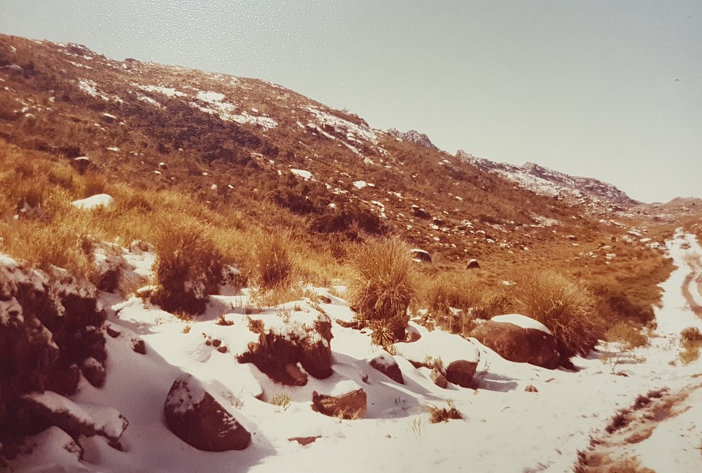 Chegada de frente fria pode trazer neve para o Parque Nacional do ...