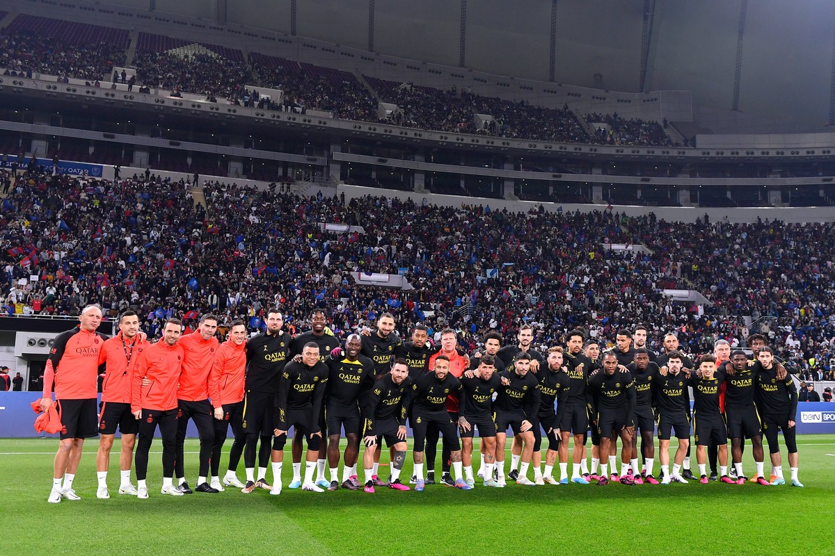 PSG reúne 30 mil torcedores em treino aberto antes de amistoso contra ...
