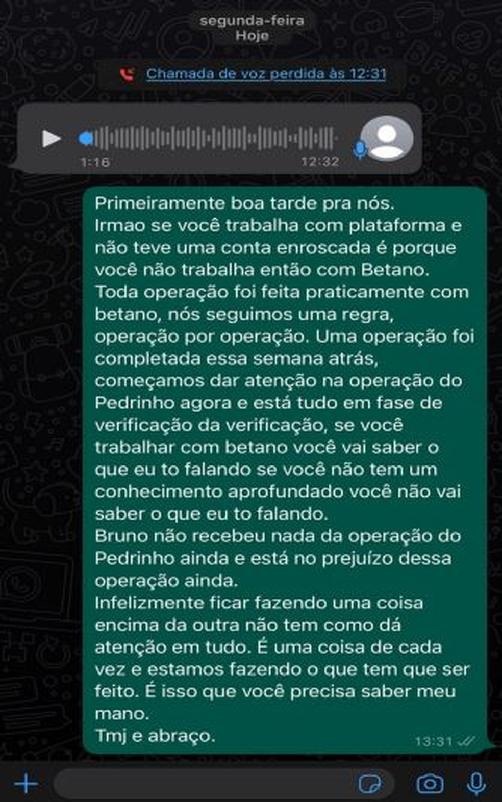 Máfia das apostas: Empresário que intermediou esquema com jogadores enviou foto de dentro do CT ...