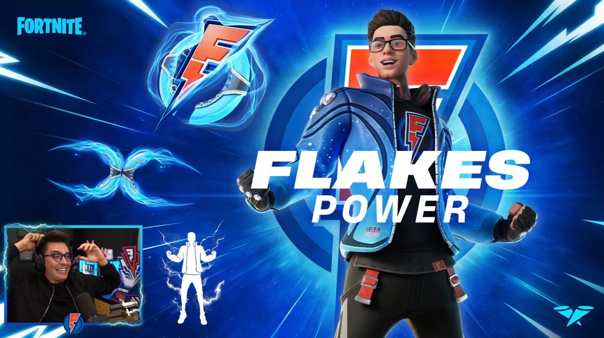 Fortnite: Flakes Power exibe sua skin "Ícones"; veja imagens | fortnite ...