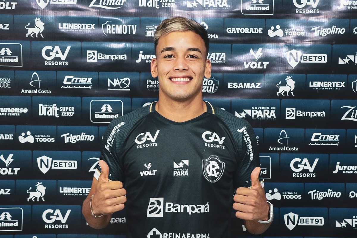 Lateral é apresentado no Remo e deve estrear como titular contra o ...