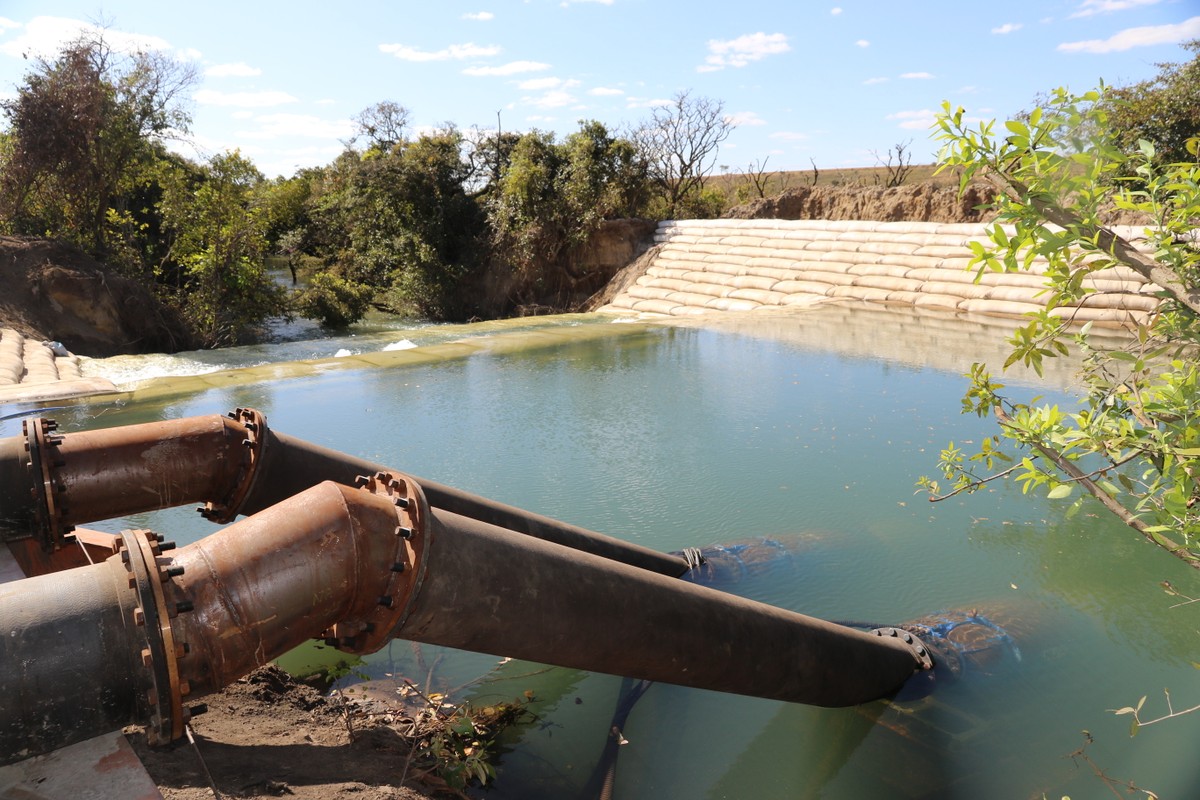 Com redução da vazão do rio que abastece Uberaba, Codau aciona todo o ...
