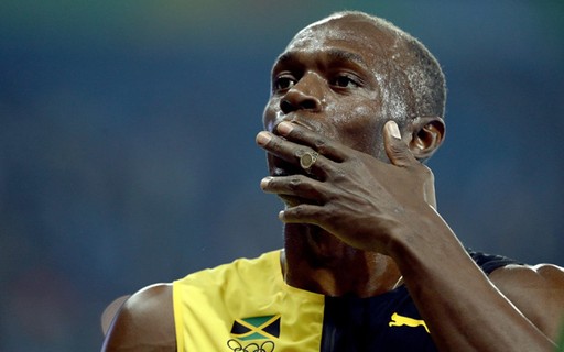Nem Usain Bolt conseguiu acreditar na quebra de recorde dos 400m rasos ...
