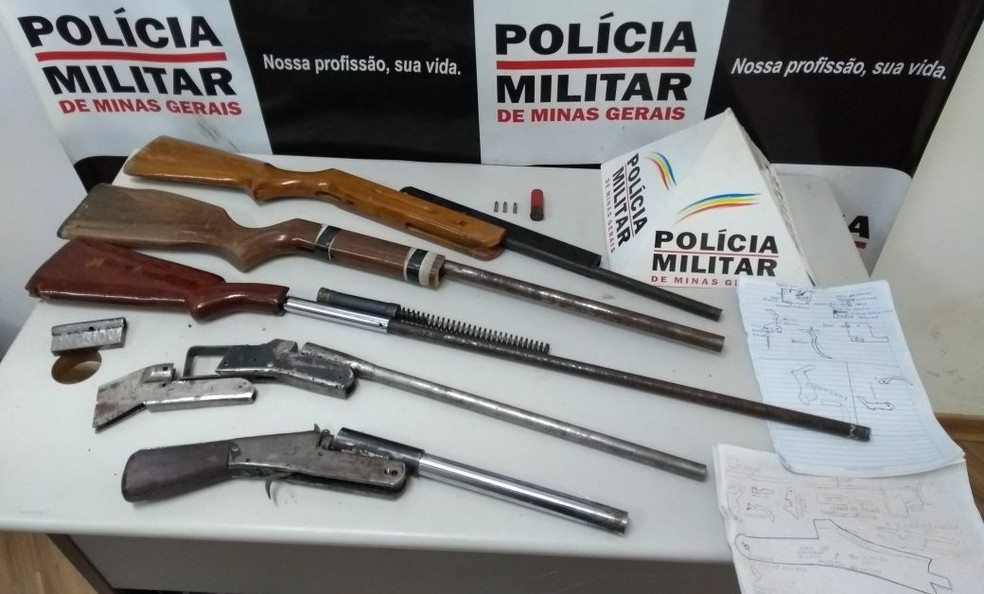 Ponto de fabricação clandestina de armas de fogo é descoberto em Nova ...