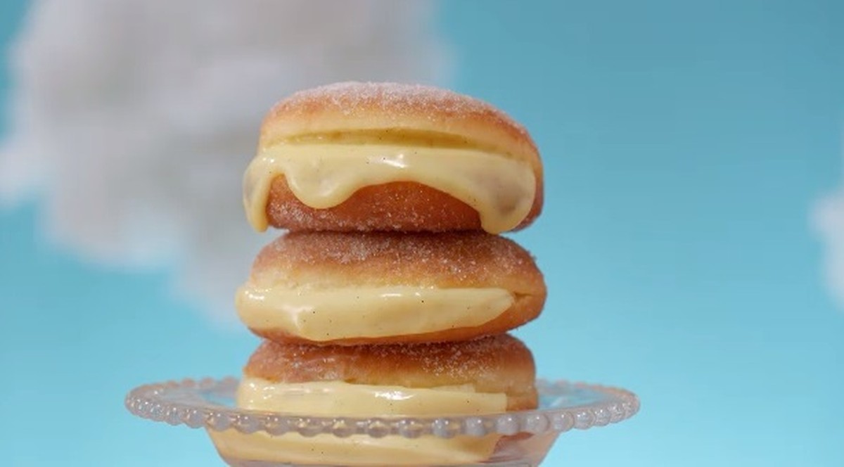 Sonho Recheado Com Creme De Baunilha Receitas Gshow Gshow