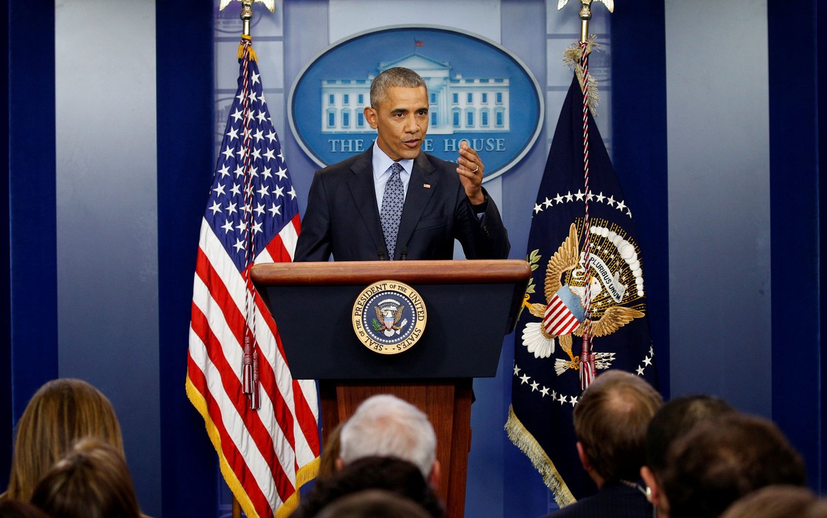 'EUA vão ficar bem', diz Obama em última coletiva como presidente ...