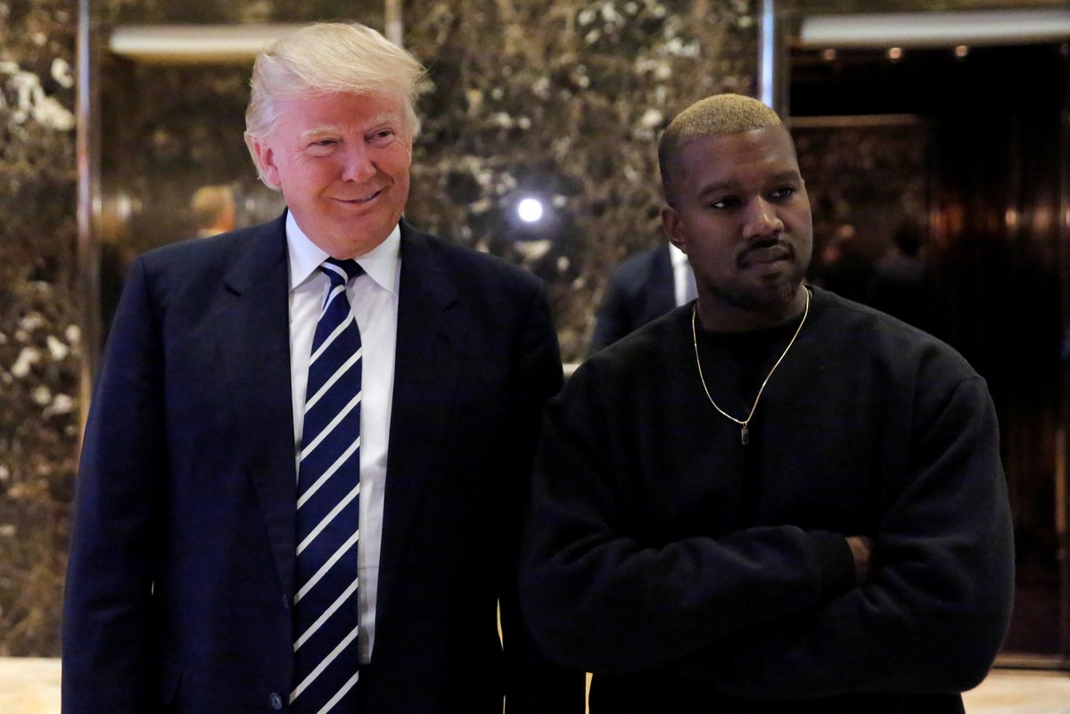 Kanye West diz que convidou Donald Trump para ser candidato a vice ...