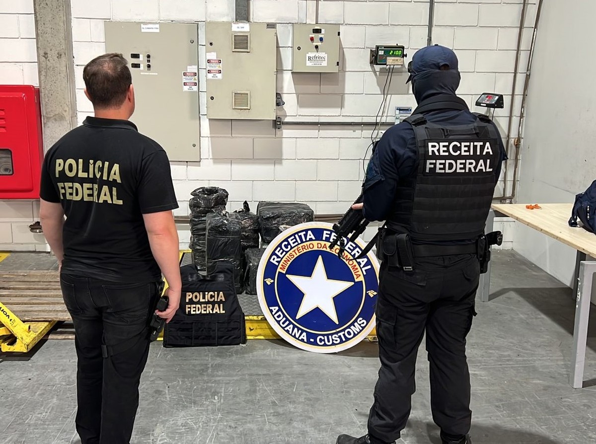 Operação em SC apreende 210 kg de cocaína em carga de açúcar destinada ...