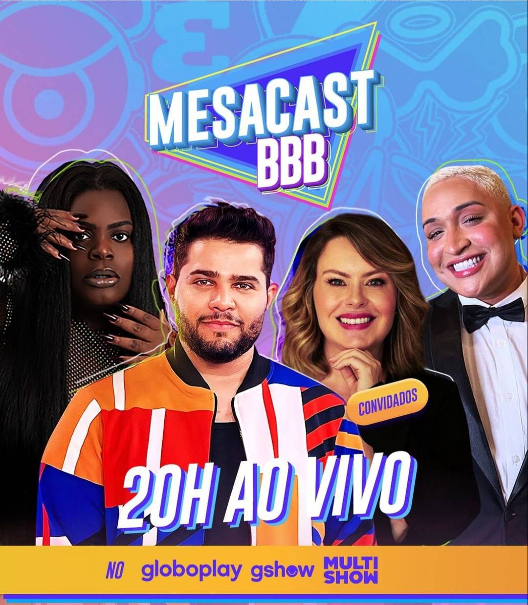 Jojo Todynho e Guto TV receberamm Yarley e Mari Bridi no Mesacast BBB ...