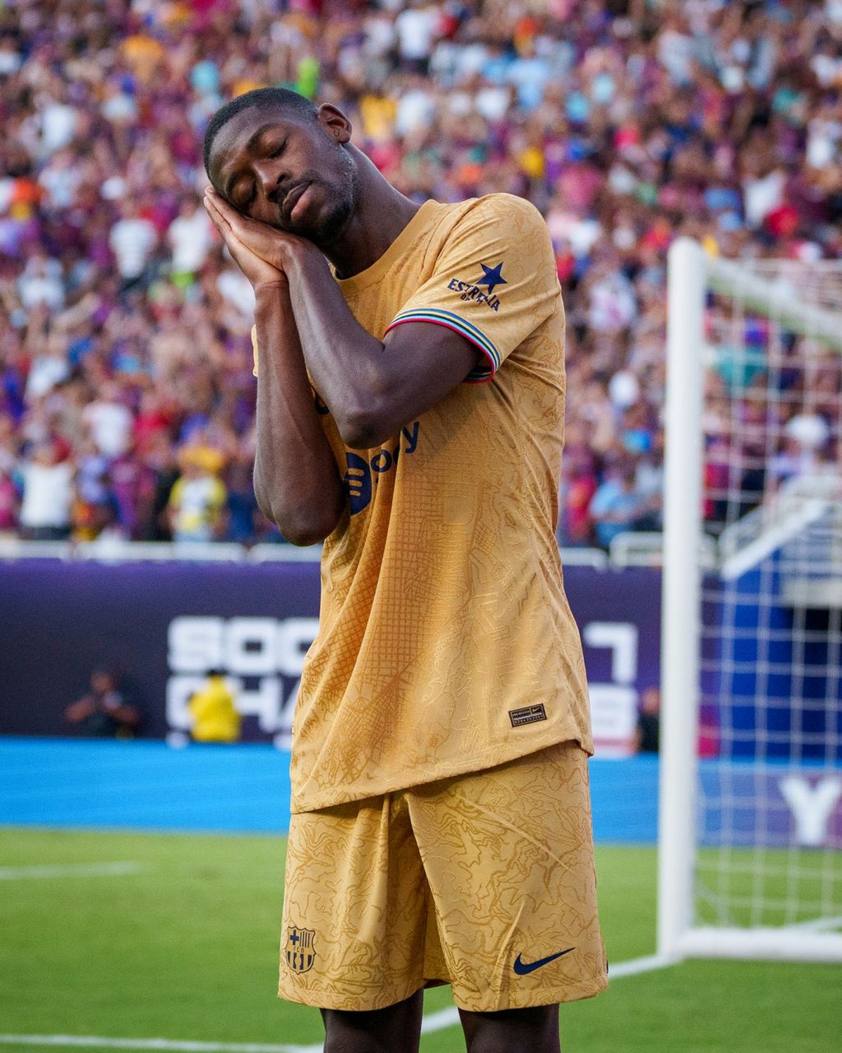 Dembélé imita Curry com soninho, e astro da NBA comenta; veja os gols ...