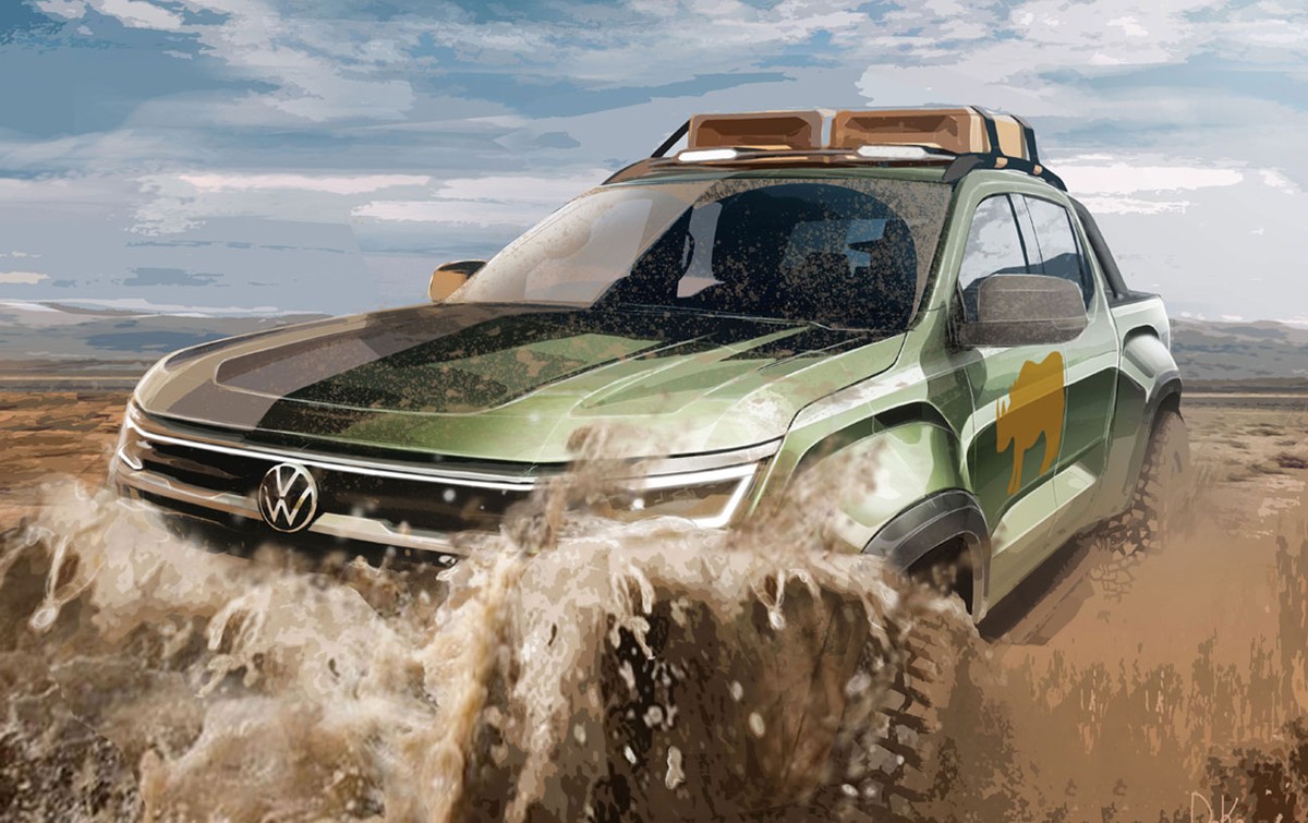 Nova VW Amarok será feita apenas na África do Sul e picape fica ...