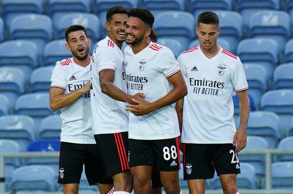 Benfica vence o campeão francês Lille em amistoso de pré-temporada ...