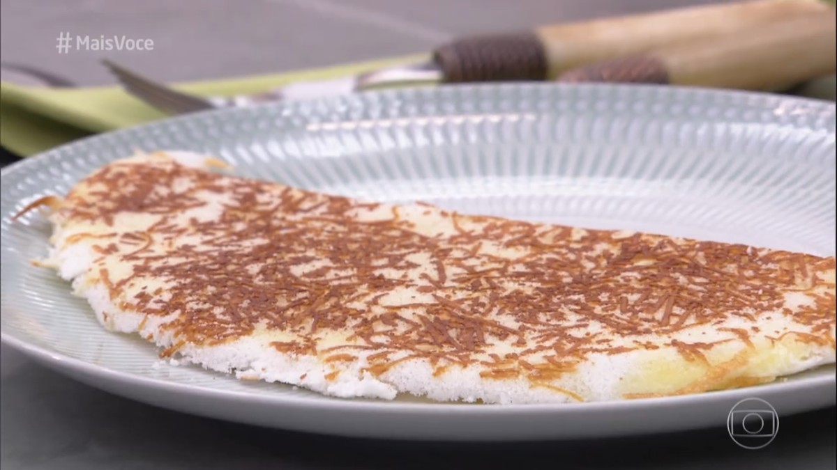 Tapioca rendada | Mais Você | Receitas