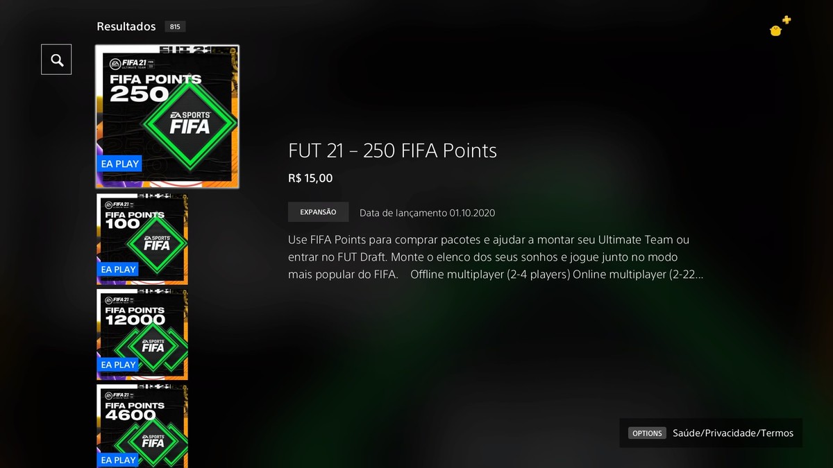 FIFA 21: como comprar FIFA Points | fifa | ge