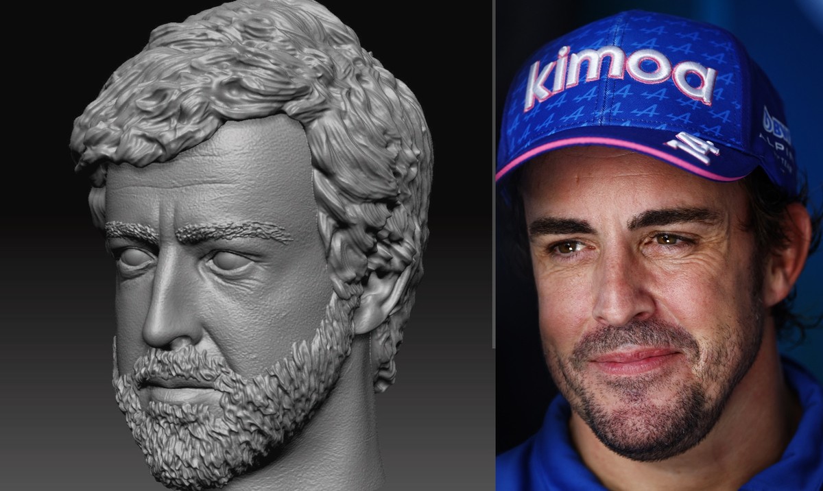 Alpine brinca com face de Alonso igual a de Deus em 3D: "Faz sentido ...
