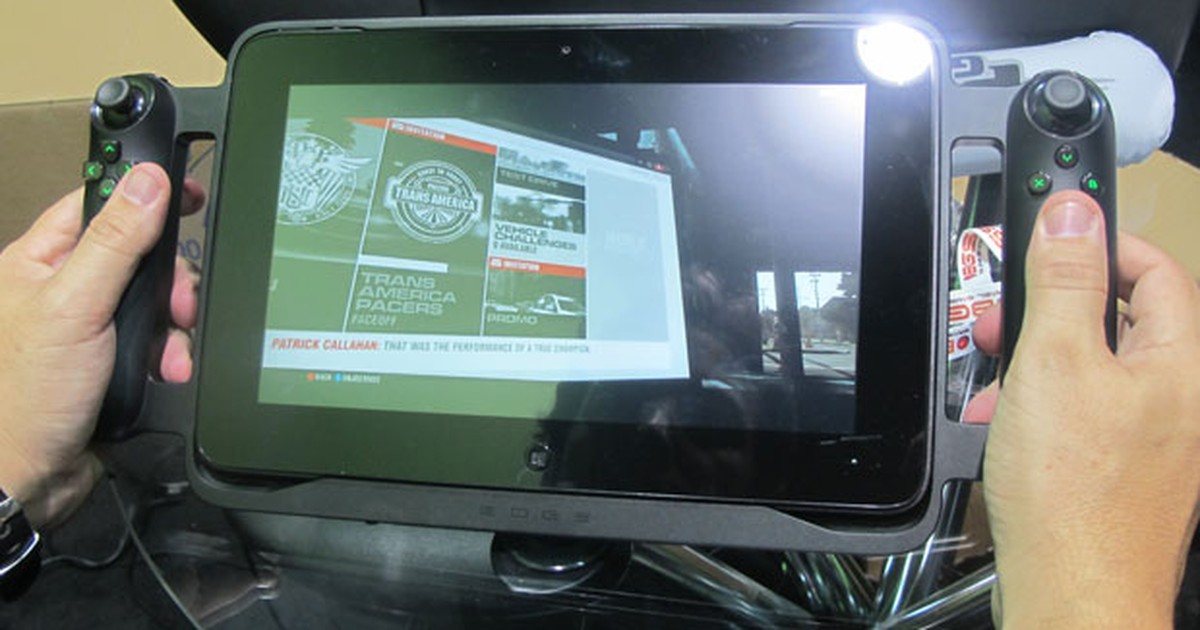 G1 - G1 testa tablet gamer que vem com joystick de videogame - notícias ...