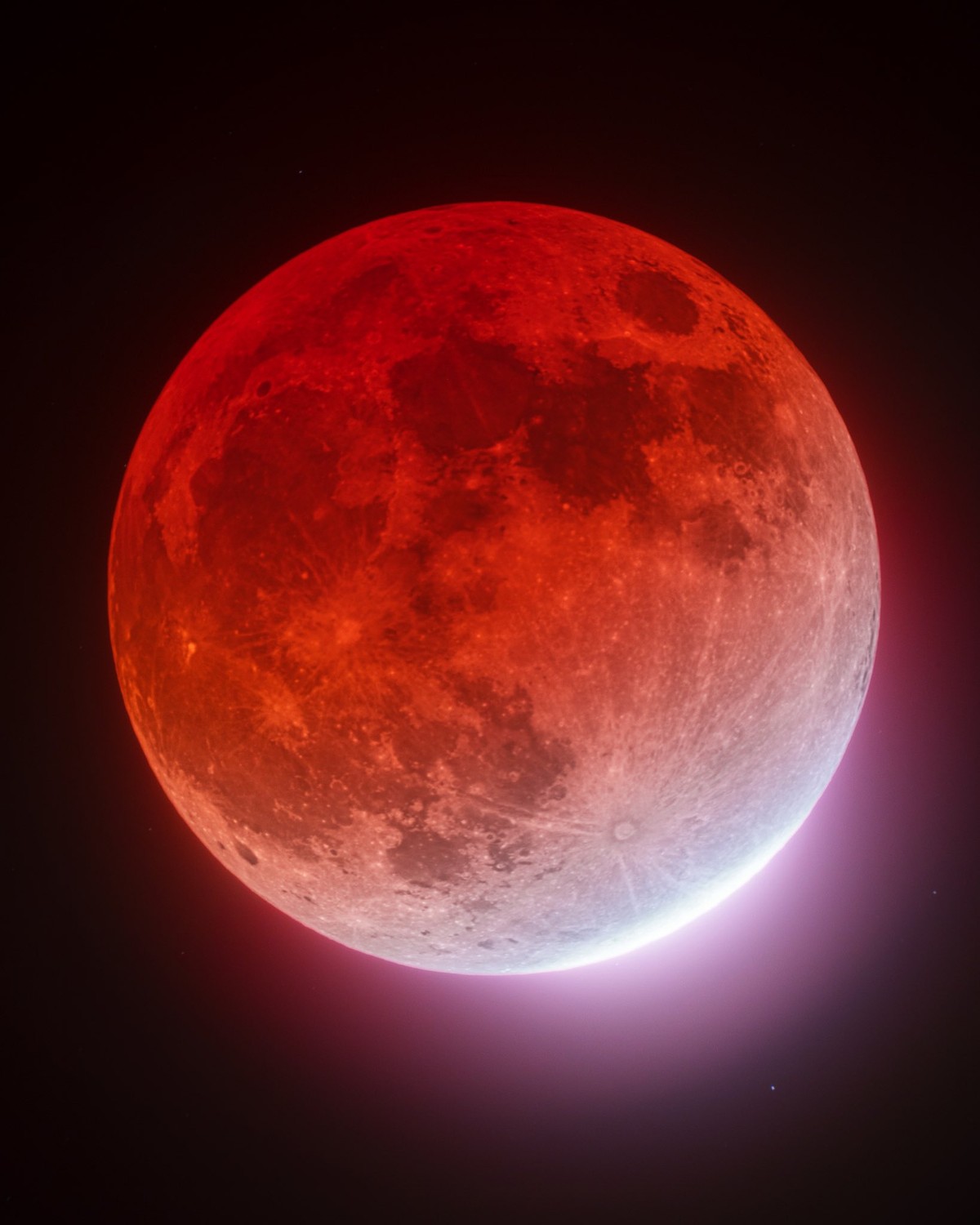 Lua de sangue: Saiba como ver o único eclipse lunar total do ano, que acontece neste domingo