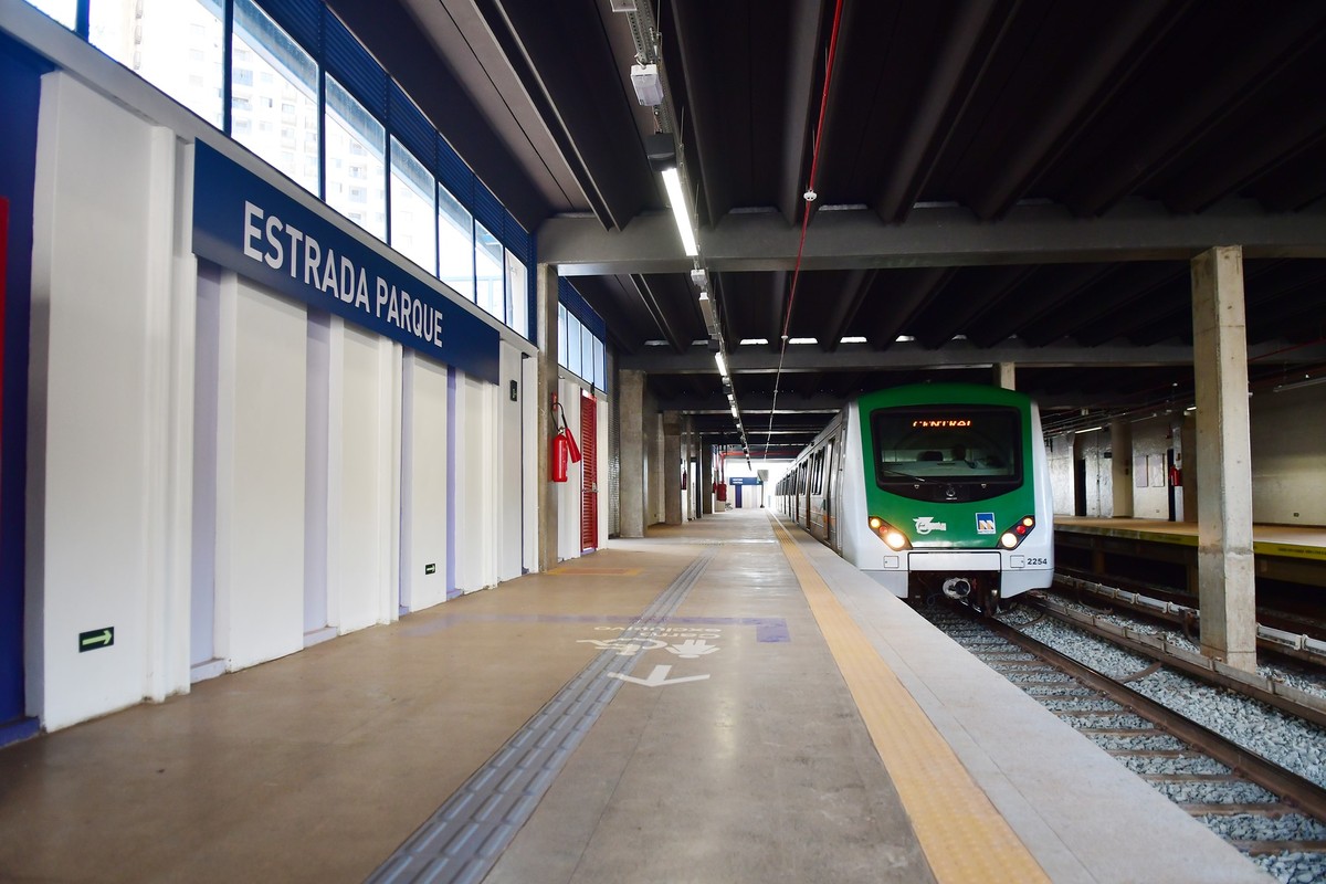 Metrô-DF transfere data de manutenção e trens funcionam normalmente ...