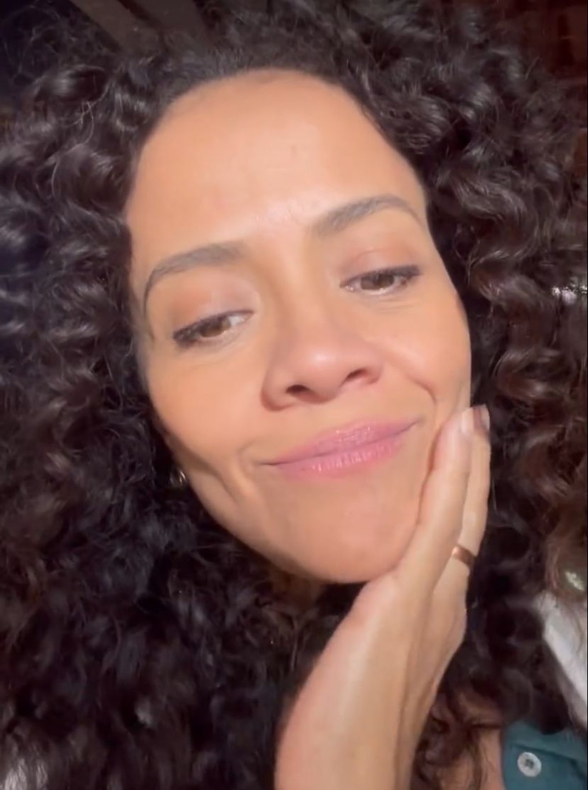 Aline Borges, a Zuleica de "Pantanal", posta vídeo emocionante para se ...