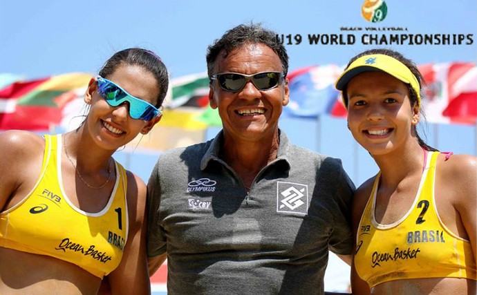 Duda Lisboa vence Mundial sub-19 ao lado de nova parceira: Vitória Lopes
