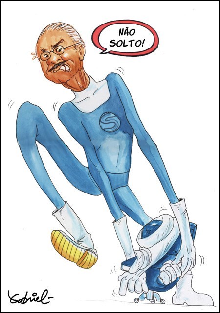 Homem elástico | Ancelmo - O Globo