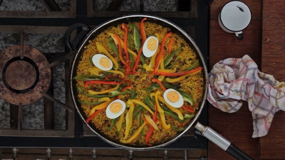 Paella campeira | Tempero de Família | Receitas