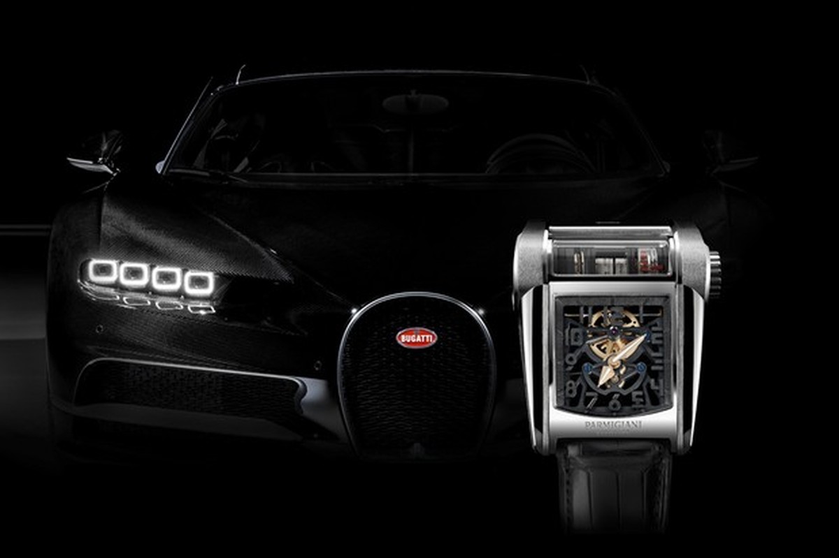 Este relógio é inspirado no Bugatti Chiron e quer ser um motor no seu ...