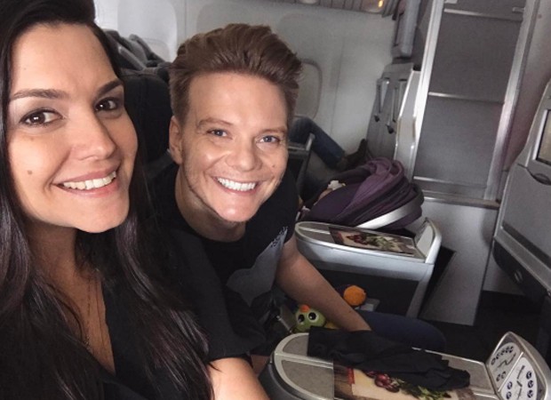 Thais Fersoza e Michel Teló viajam de férias com Melinda: Thais Fersoza e Michel Teló viajam de férias com Melinda: