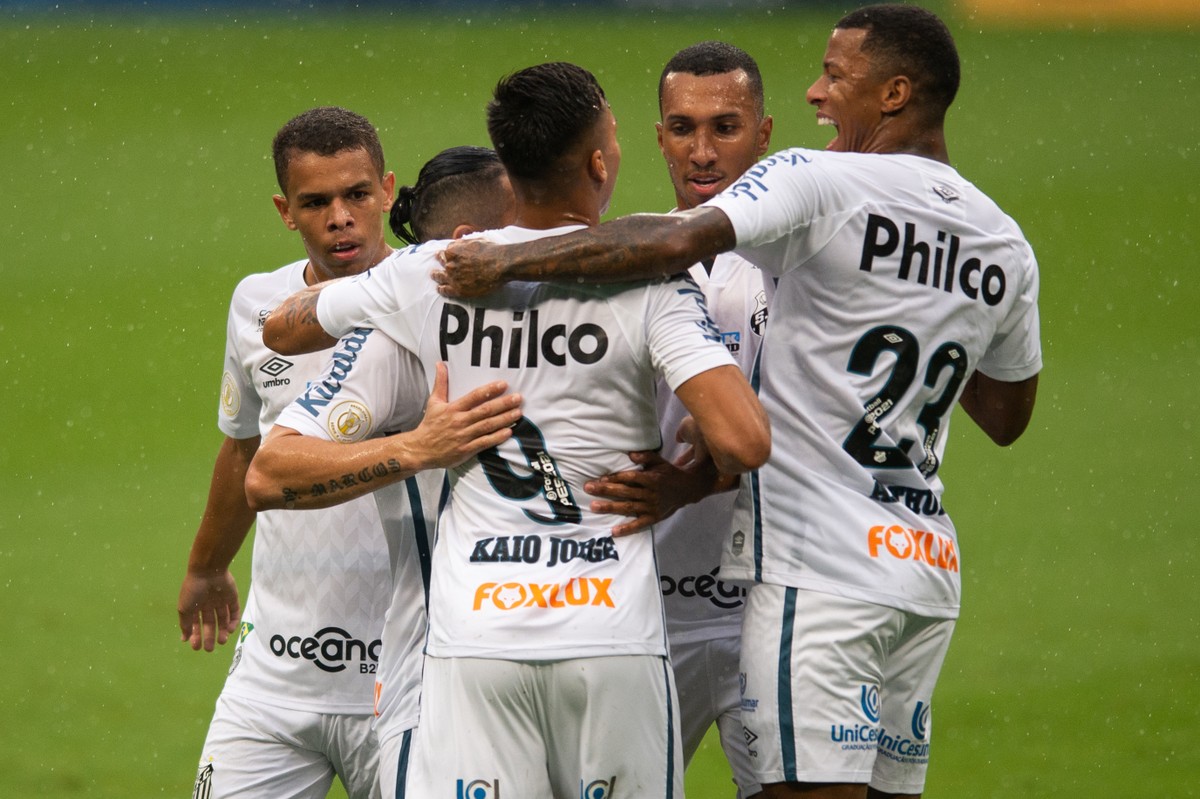 Atuações do Santos: ataque funciona bem e garante empate com dois gols ...