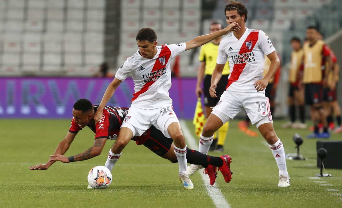 Descansado e embalado, River Plate tem força máxima contra o Athletico ...