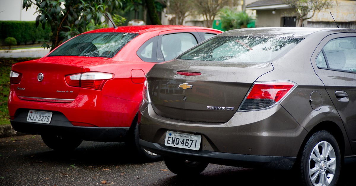 Auto Esporte - Comparativo: Chevrolet Prisma LTZ x Fiat Grand Siena Essence