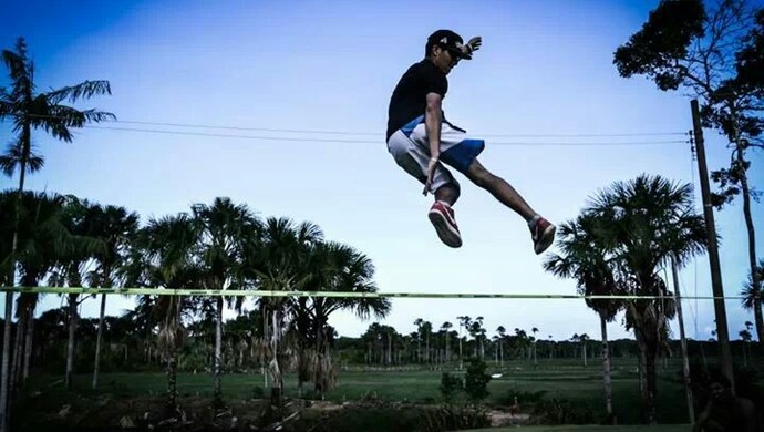 No AP, campeonato de slackline vai desafiar atletas em três categorias
