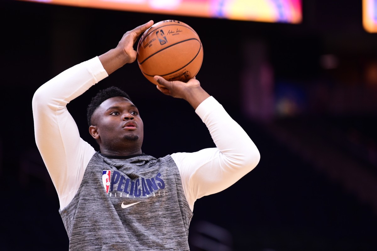 Com pinta de futuro astro da NBA, Zion Williamson fica mais perto de ...