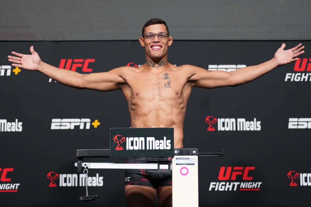 Caio Borralho comemora mais uma co-luta principal: "Mereço. Prova que o ...