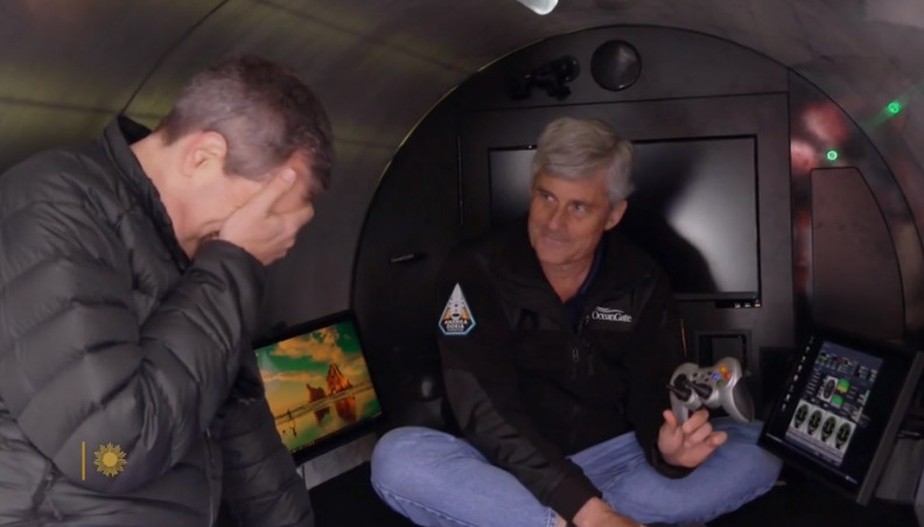 Submarino desaparecido em viagem ao Titanic é guiado por controle de ...