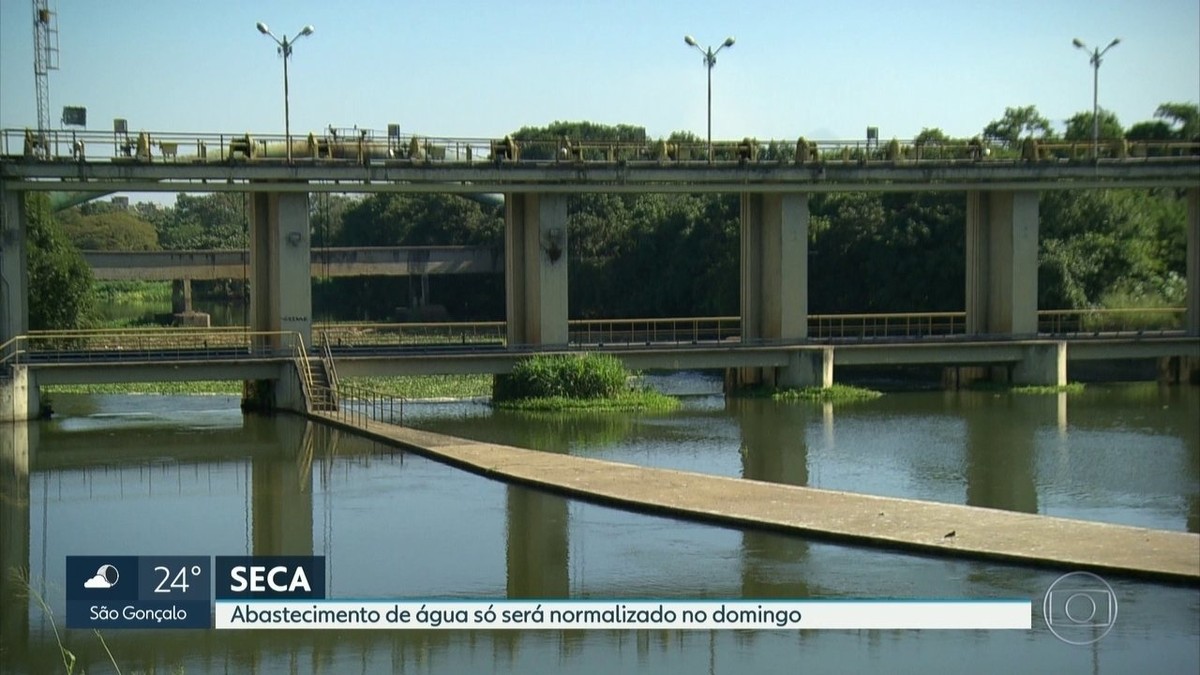 Cedae diz que abastecimento de água no RJ só será normalizado no ...
