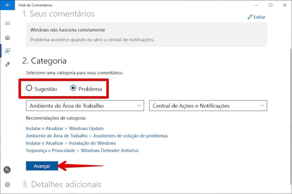 Como reportar um problema no Windows 10 – Tecnologia Mundo