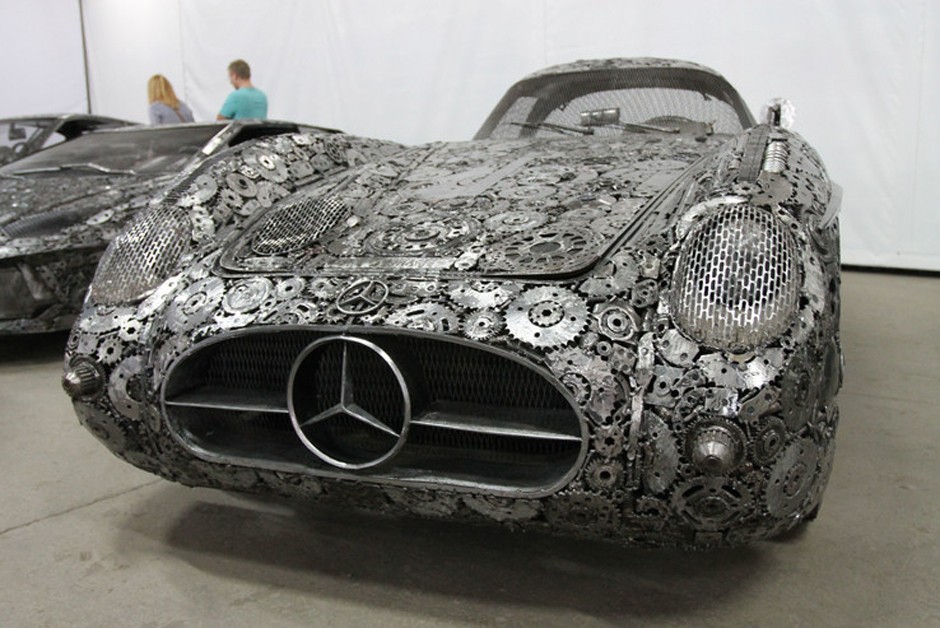 Artistas criam réplicas de carros com sucata de ferro velho | Carros ...