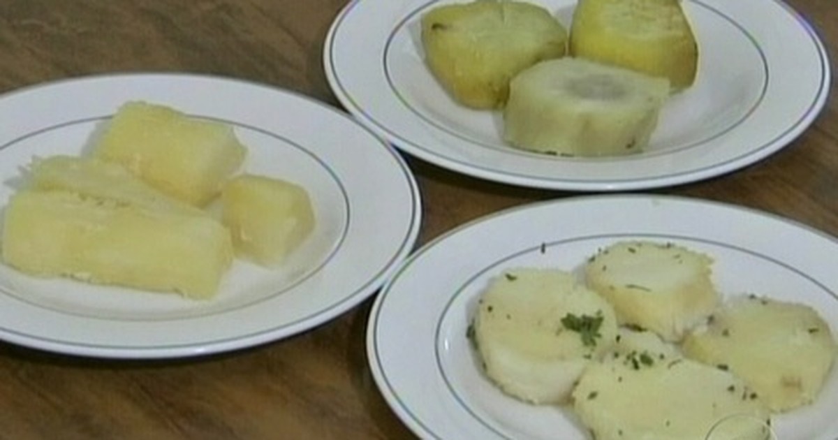 Jornal Hoje - Saiba como consumir inhame, batata doce e aipim de forma ...