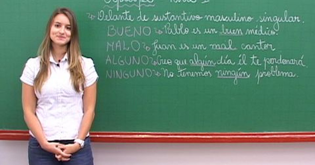 G1 - Aprenda o que é apócope na aula de espanhol - notícias em Educação