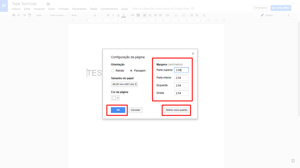 Margens nas normas ABNT 2021: formatação no Word e Google Docs