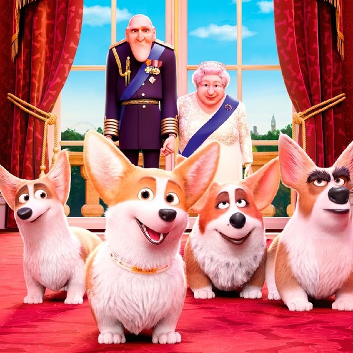 O filme animado sobre os cachorros da rainha Elizabeth será a coisa ...