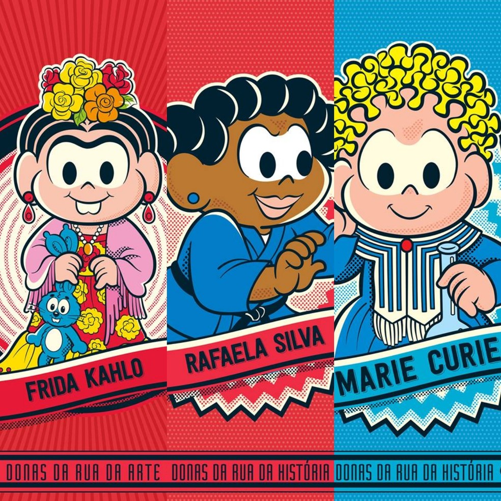 Exposição Retrata Mulheres Que Fizeram História Com Desenhos Da Turma