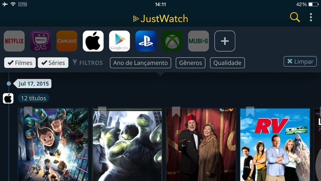 JustWatch | Software | TechTudo