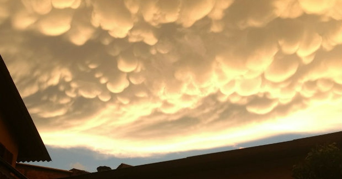 G1 - Nuvem rara que anuncia temporais chama a atenção no Paraná; fotos ...