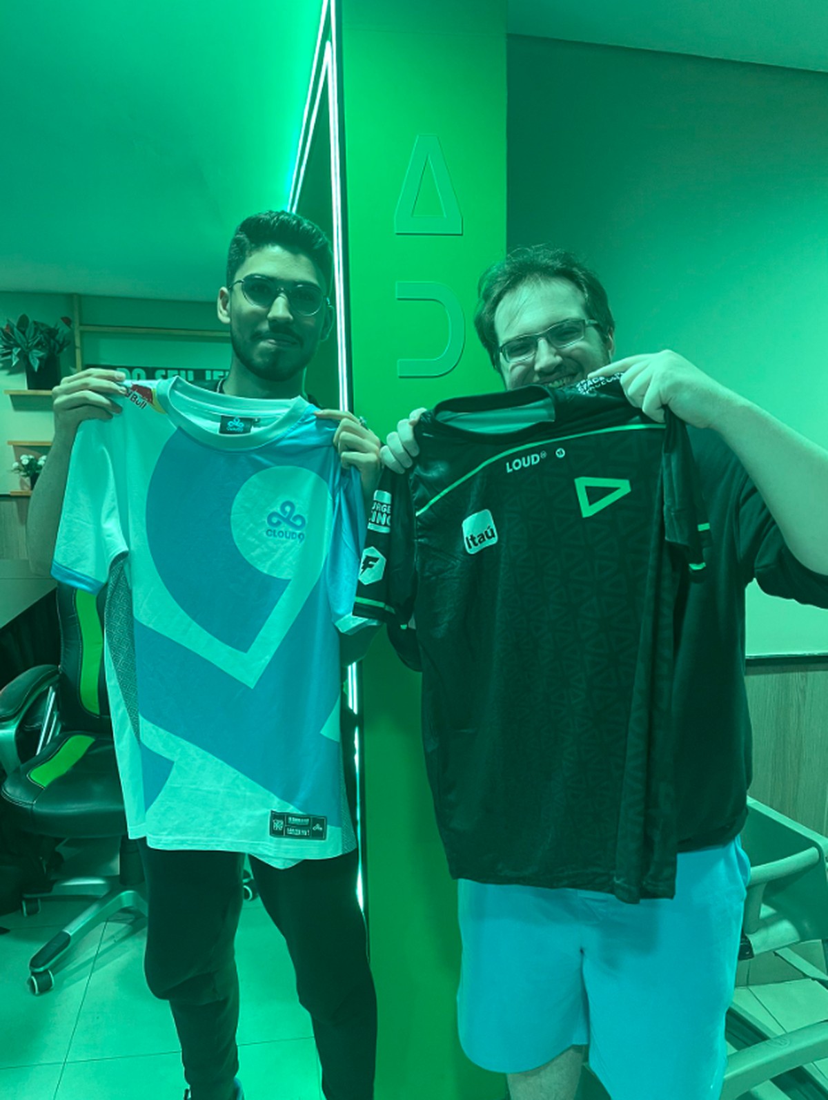 VCT LOCK IN: aspas e yay trocam camisa em encontro de LOUD e Cloud9 | valorant | ge