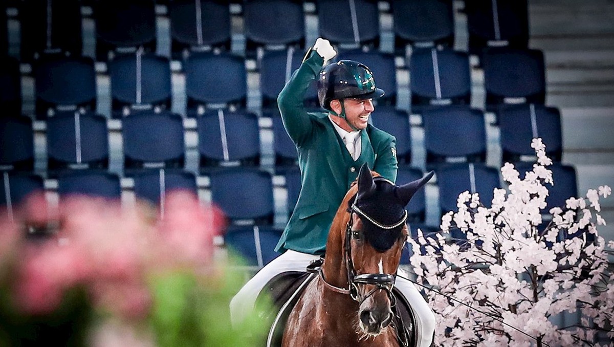 Rodolpho Riskalla é bronze em Mundial de hipismo paralímpico | hipismo | ge