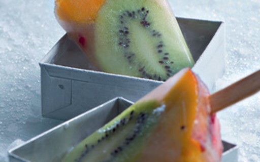 Picolé tutti-frutti - Casa e Jardim | Doces